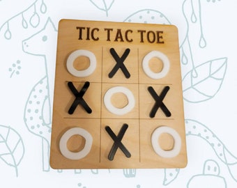 Glowforge SVG, Tic Tac Toe Laser Cut File - Etsy