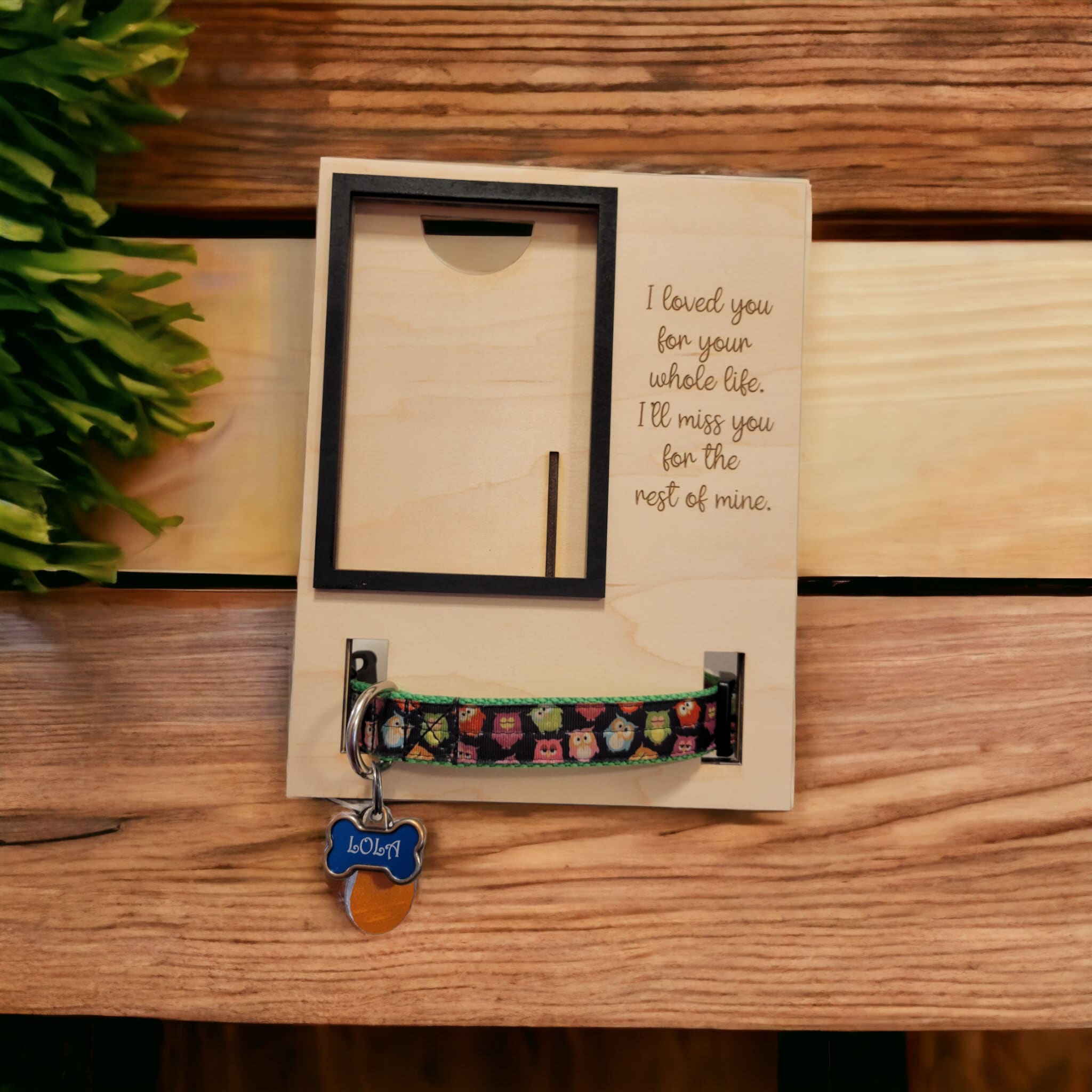 Pet Memorial 4" X 6" Photo Frame SVG File Download, Laser File Download ...