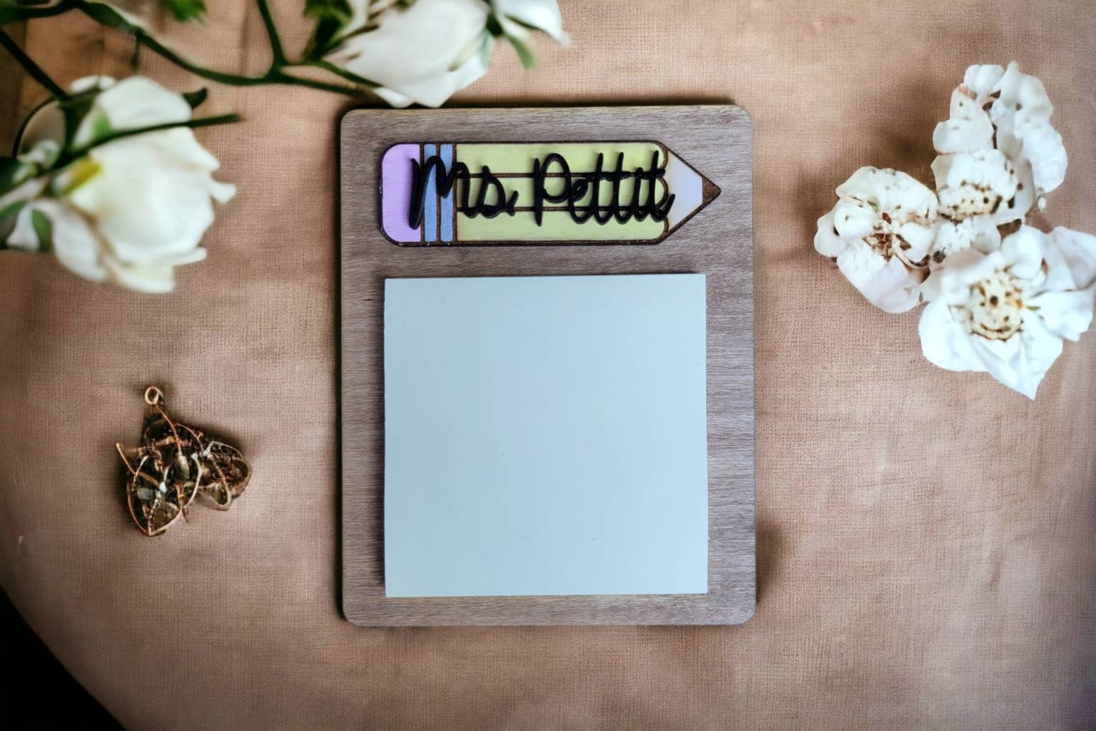 Teacher Sticky Note Holder File Download, SVG and PNG Download, Gift ...