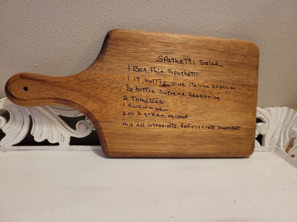 SVG of a Handwritten Recipe Custom SVG From Photo of | Etsy