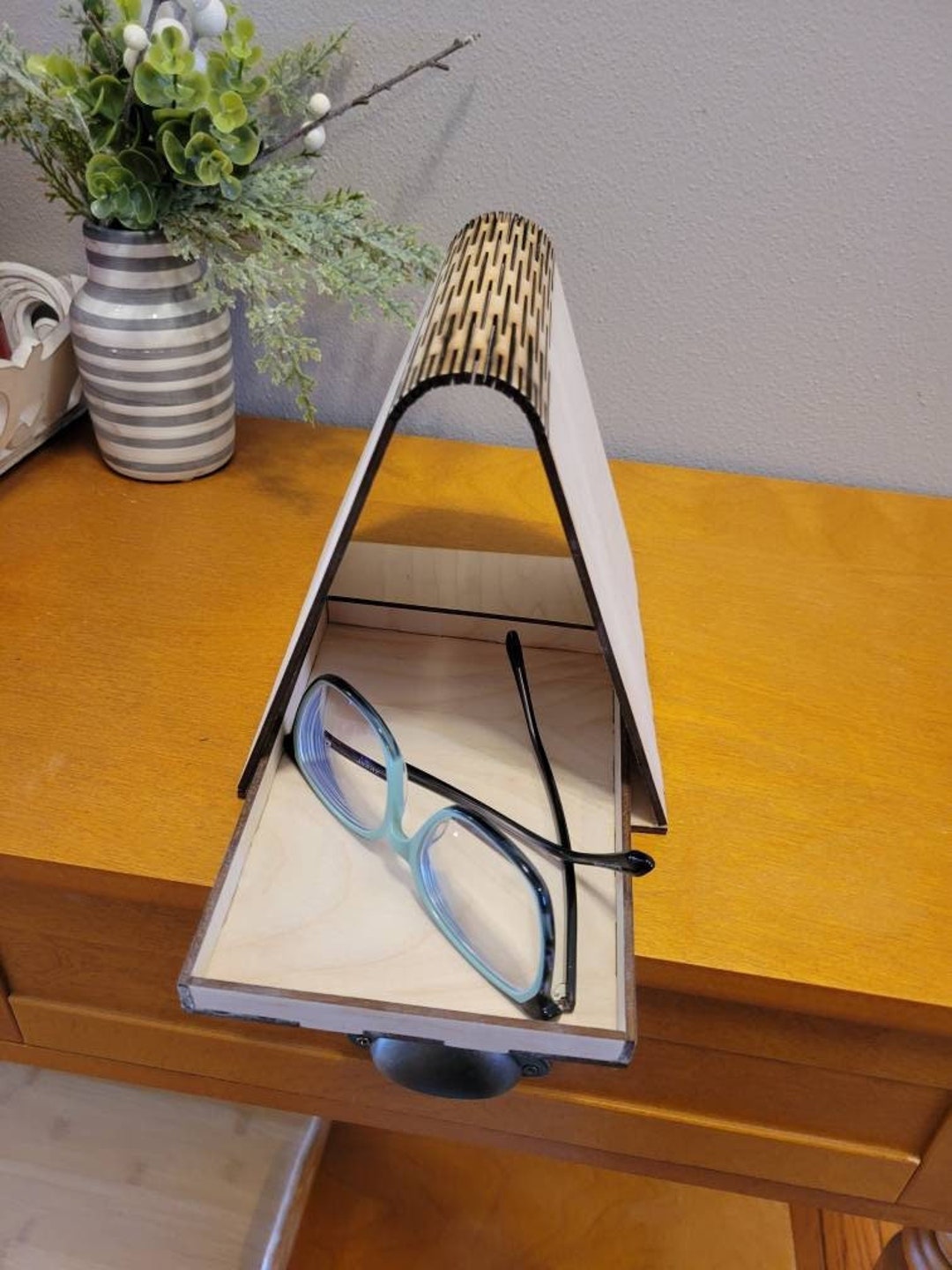 Book Holder With Tray File Download, 1/8 in SVG and PNG Download, Book ...