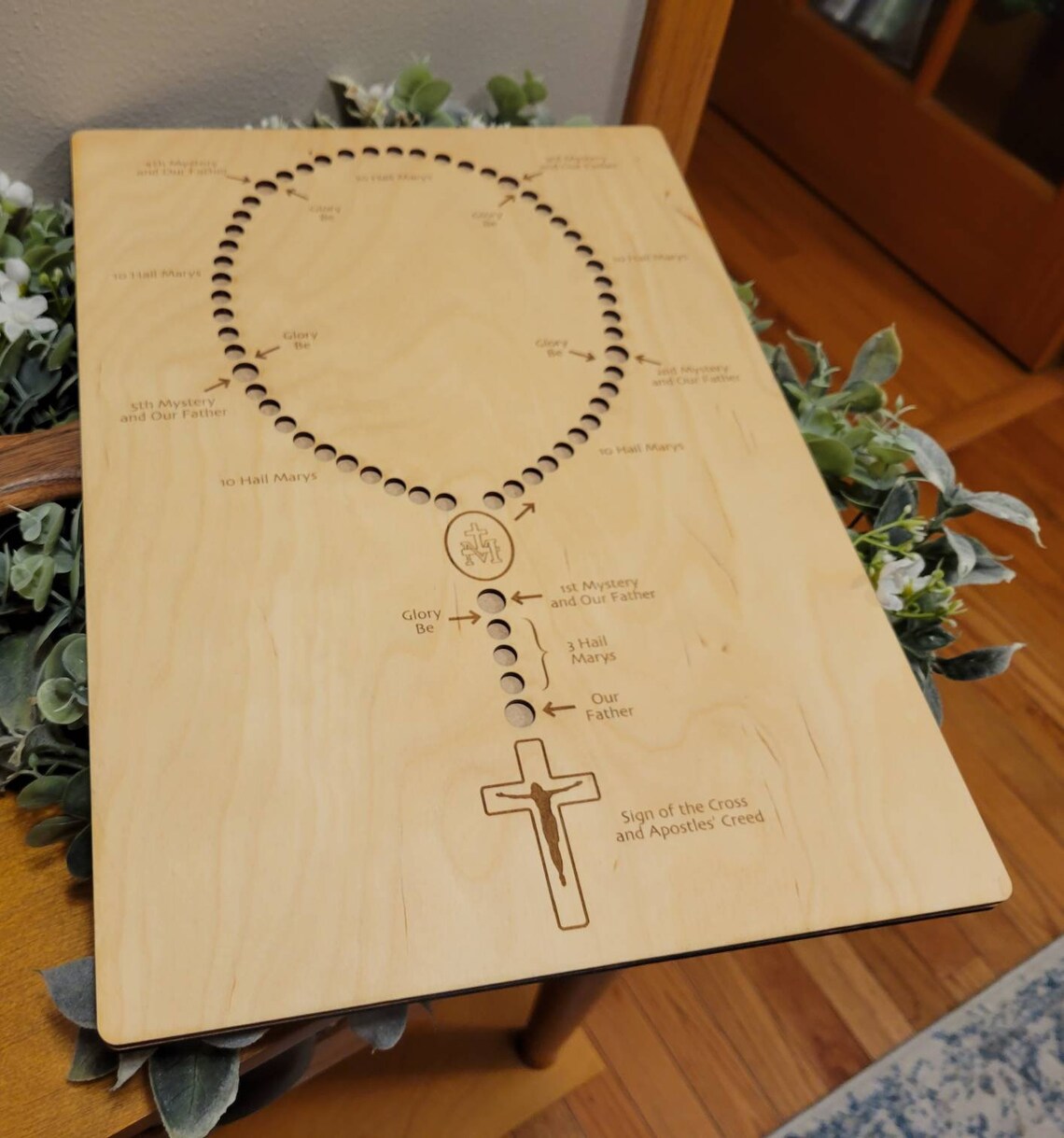 Rosary Teaching Board File Download, SVG and PNG File Format, Catholic ...