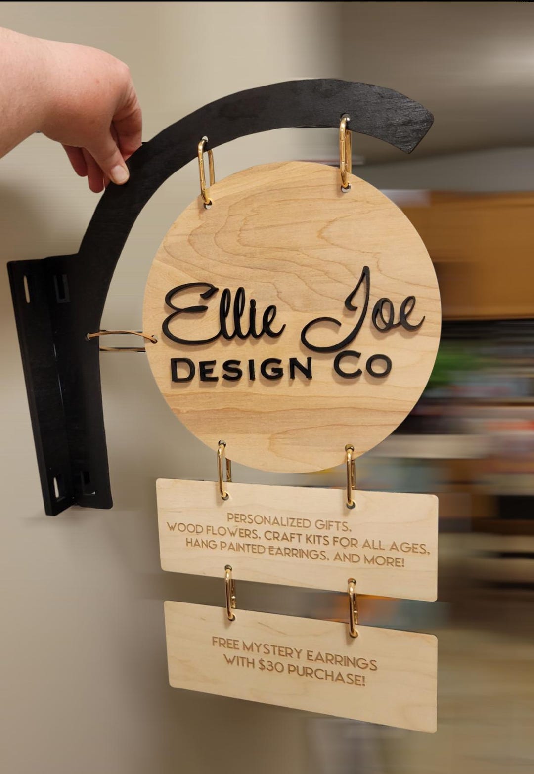 Tent Sign SVG File Download - Hanging Tent Sign for Laser Cutting - 1/4 ...