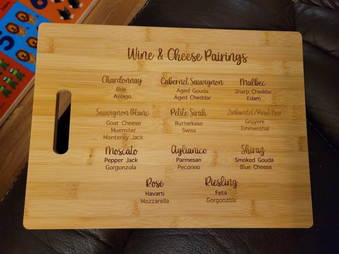 Wine and Cheese Pairings File, Cheese Board SVG and PNG File Download ...