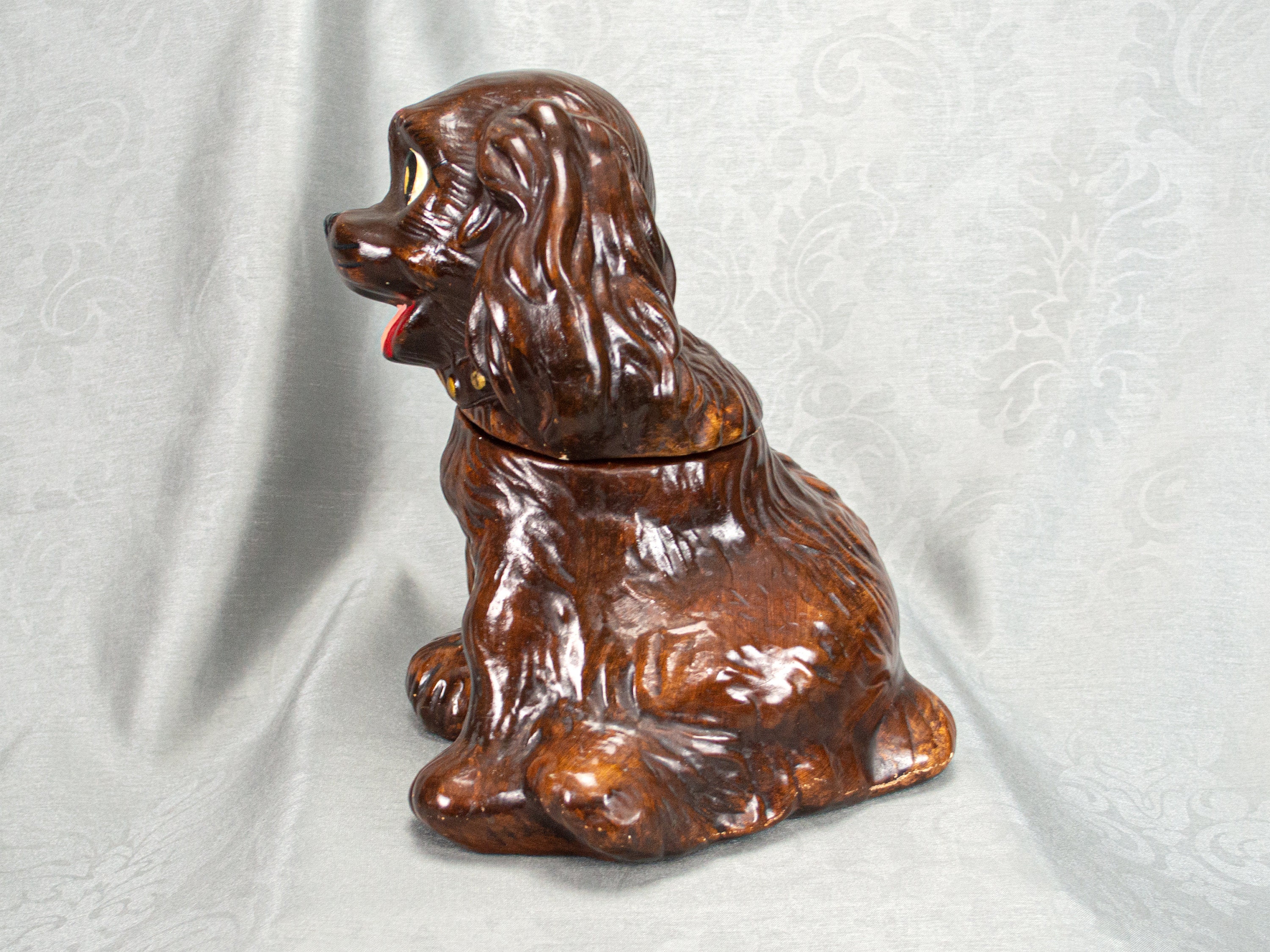 Vintage Dog Cookie Jar Treasure Craft Cocker Spaniel Mold 458 - Etsy