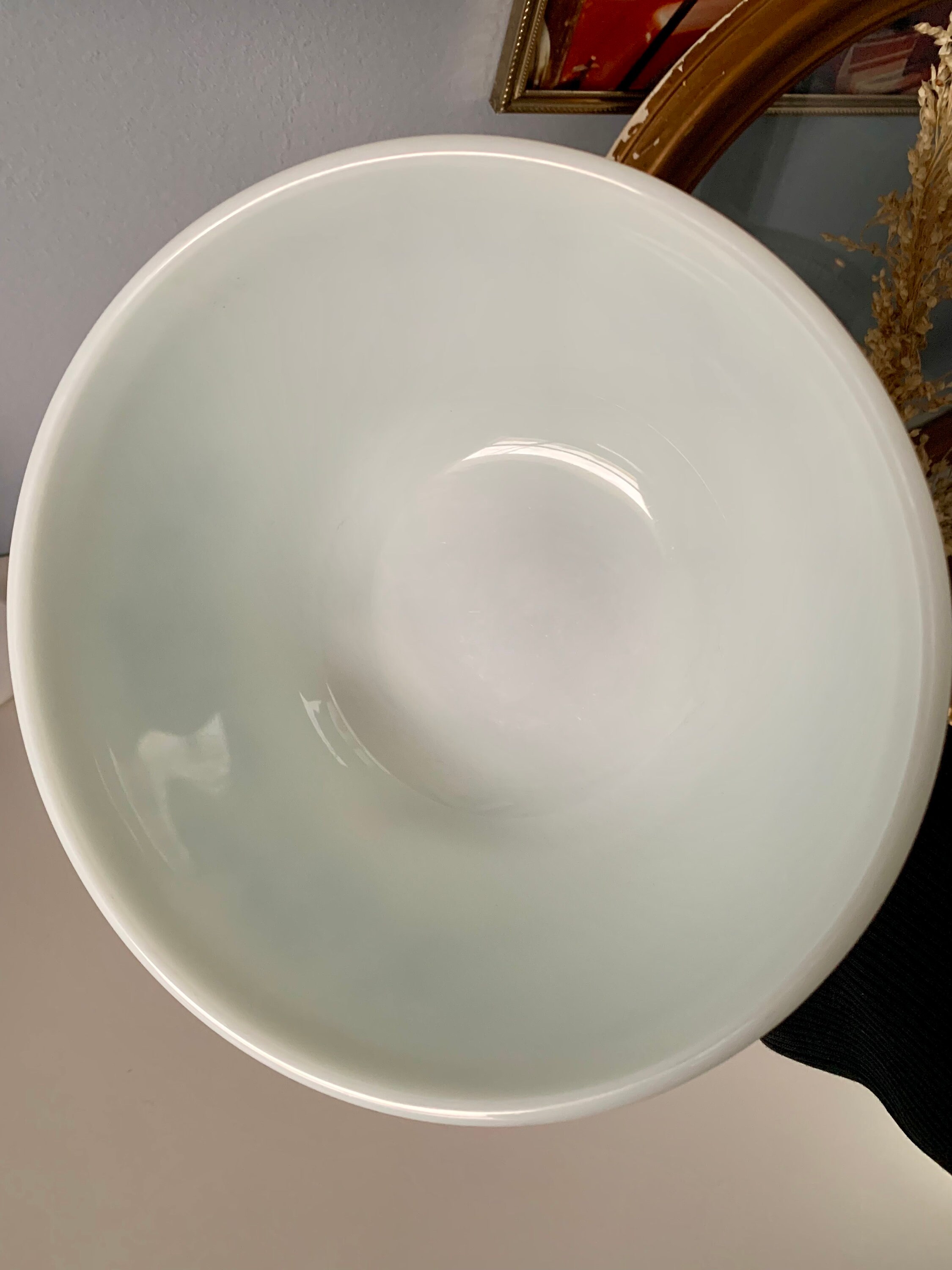 1980s SET Vintage Colonial Mist white 402 & Blue 403 Nesting Mixing ...