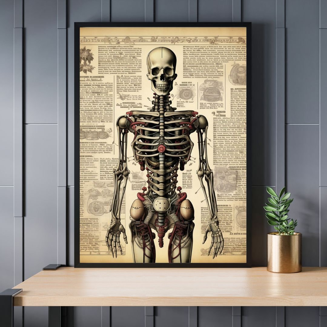 Male Human-alien Anatomy Art unframed - Etsy