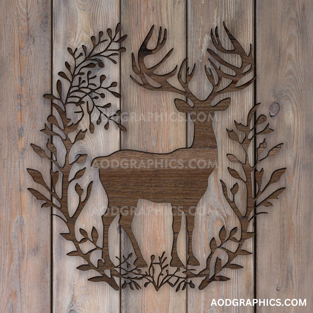 Big Buck Standing SVG Cut File Download - Etsy