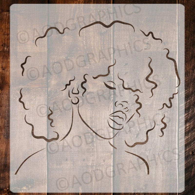 African Stencil - Etsy