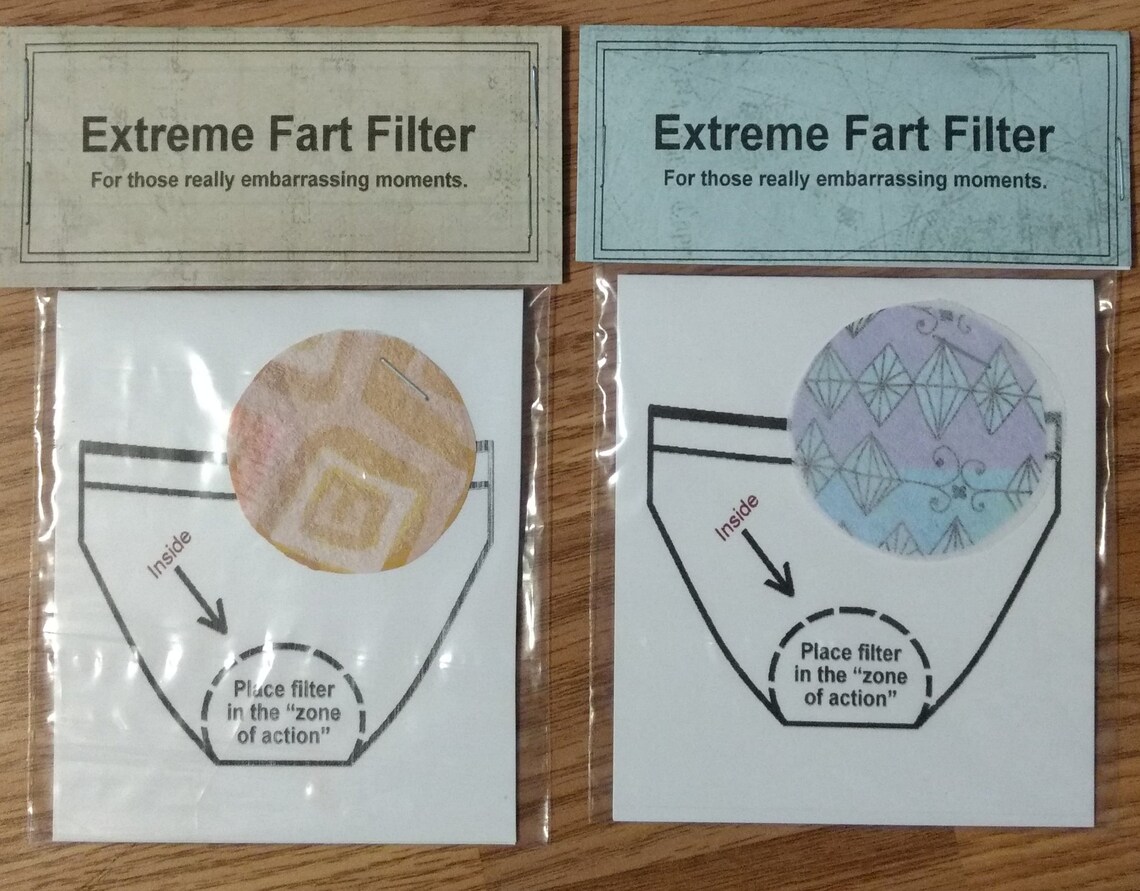 Extreme Fart Filter Gag Gift - Etsy