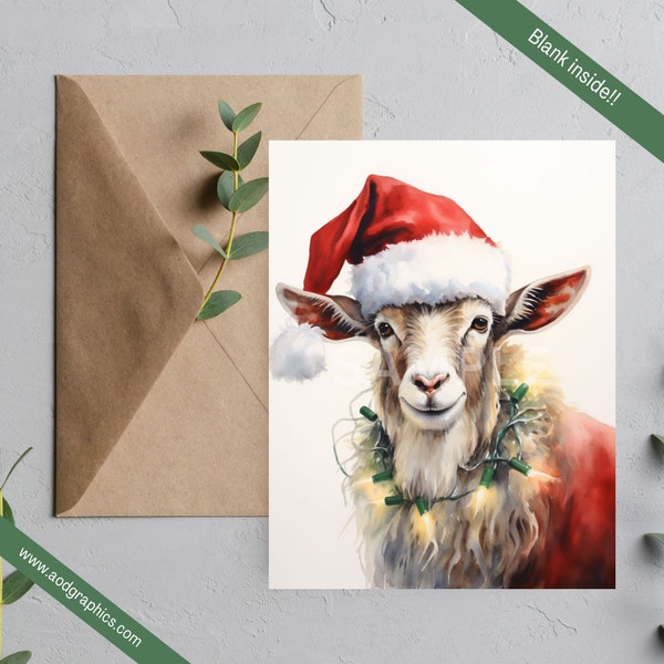 Goat Santa Hat - Etsy