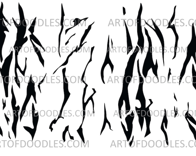 Camouflage Stencil Printable, Stencil Cutout Art, Camo Cricut File ...