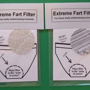 Extreme Fart Filter Gag Gift - Etsy