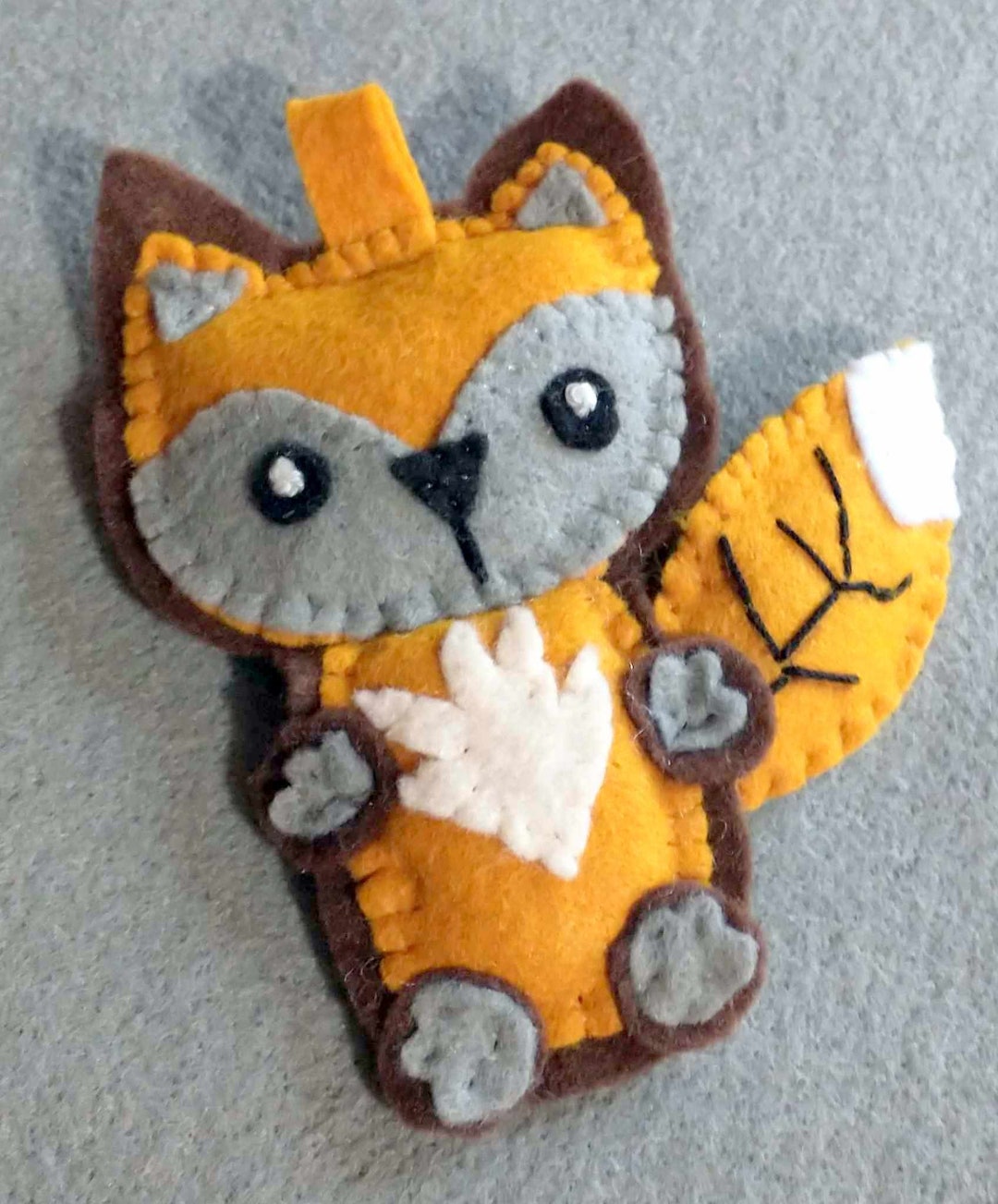 Woodland Fox Felt PDF Pattern - Etsy