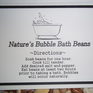Nature's Bubble Bath Beans - Etsy