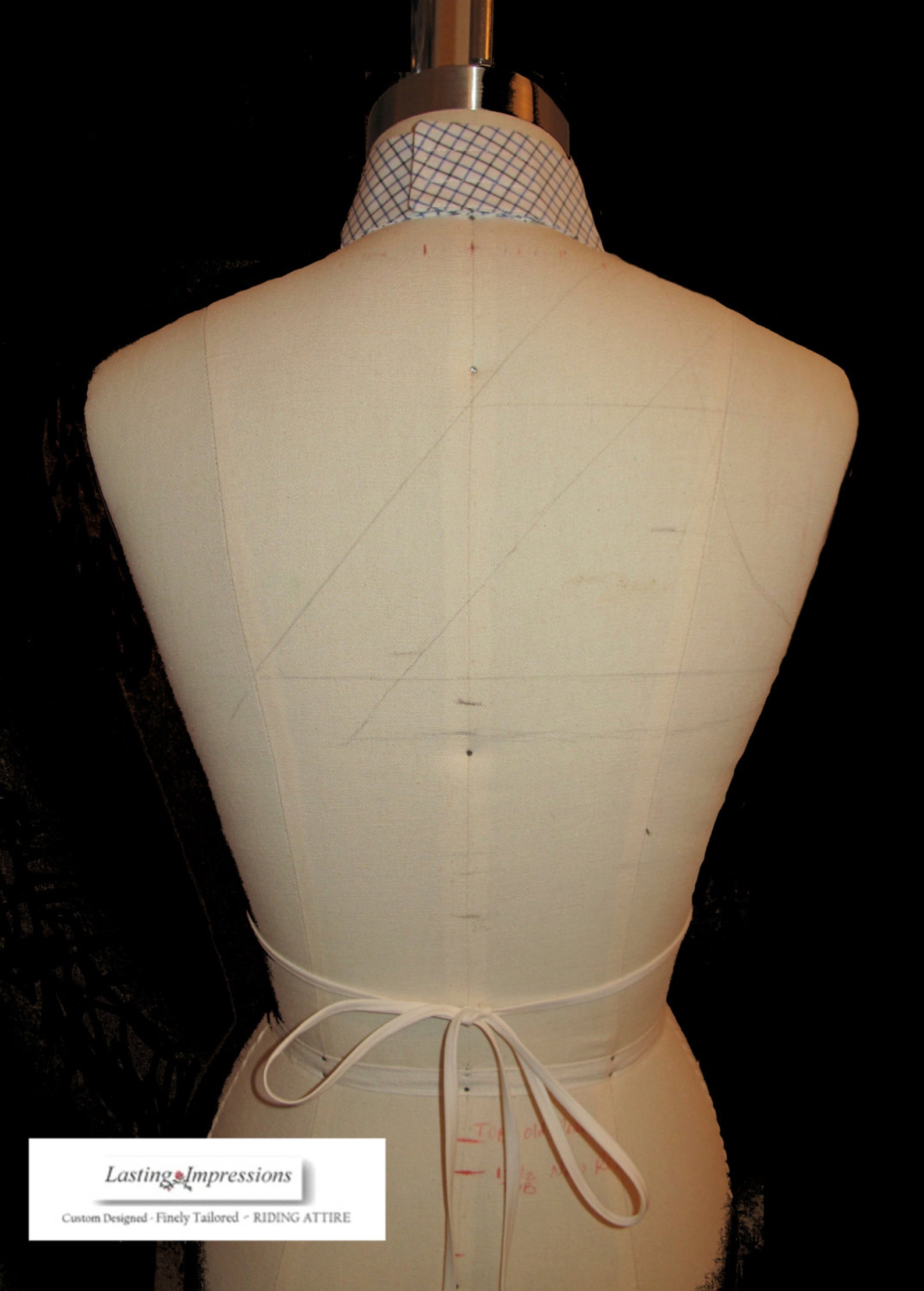 Hunt Dickie Ratcatcher in White Damask With Brocade Trim for Hunter ...