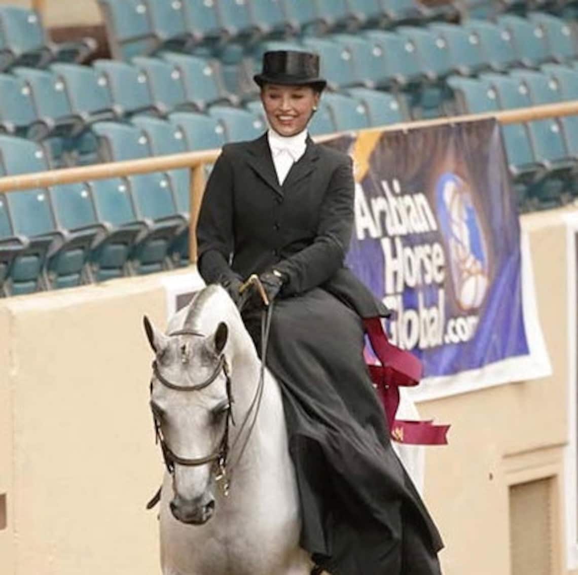 The ISABELL Show Hack Dressage Stock Tie Dickie With - Etsy