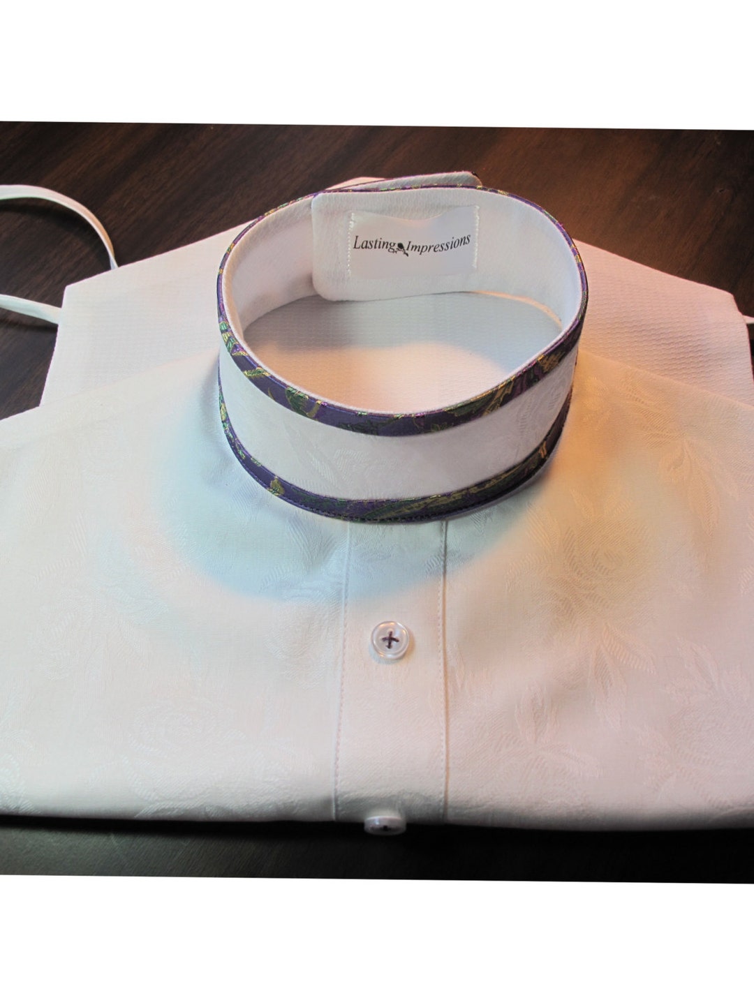 Hunt Dickie Ratcatcher in White Damask With Brocade Trim for Hunter ...