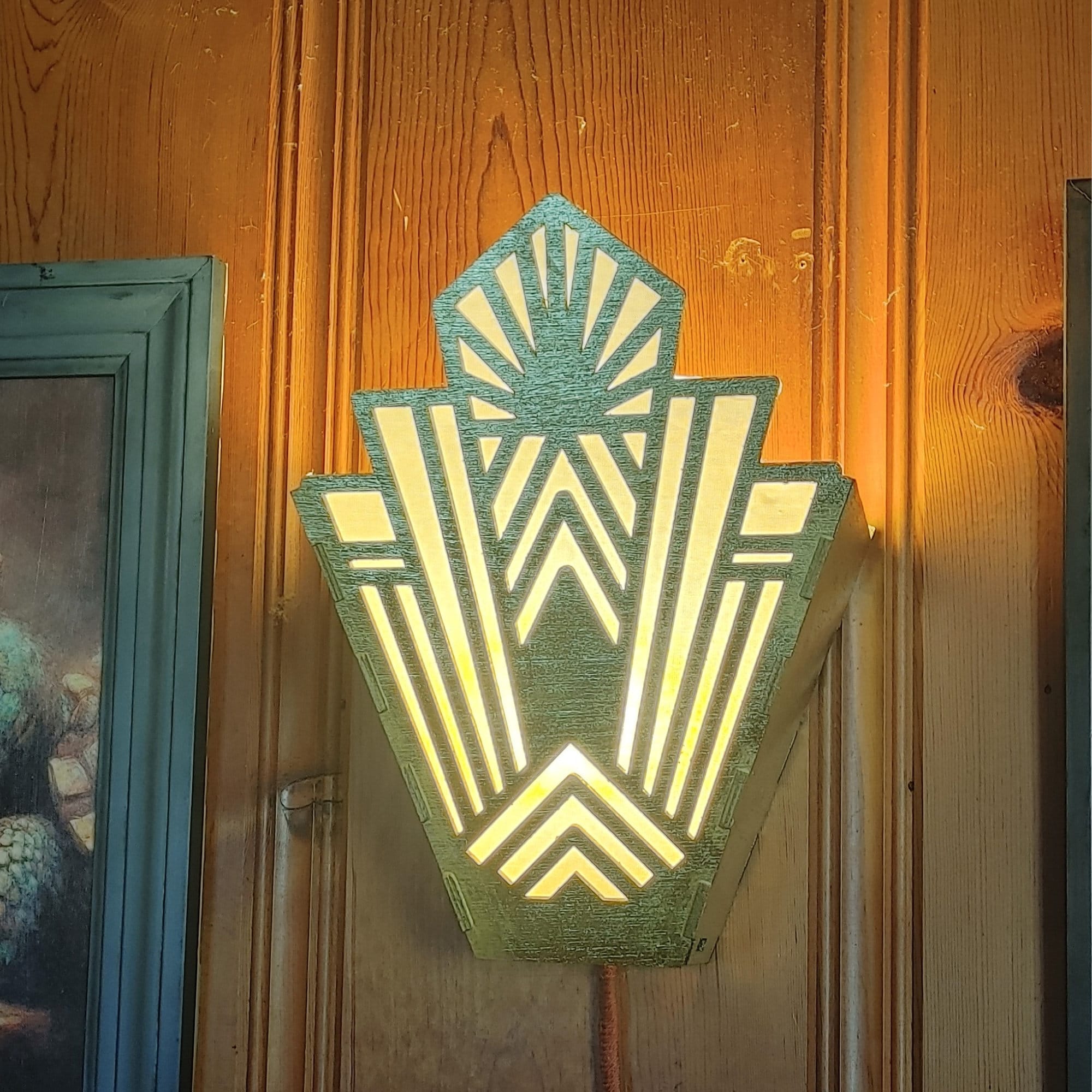 Art Deco Theater Light SVG - Etsy