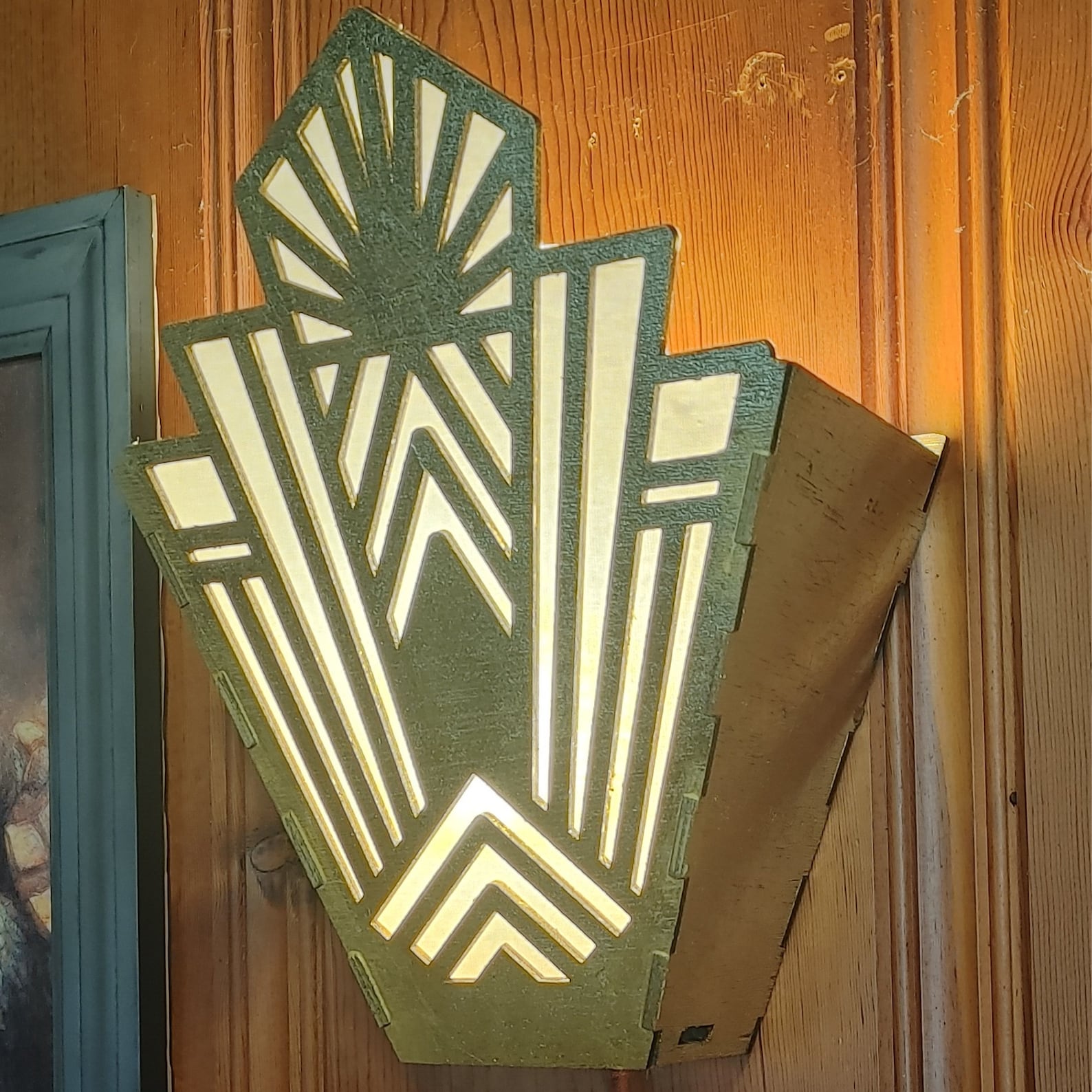 Art Deco Theater Light SVG - Etsy