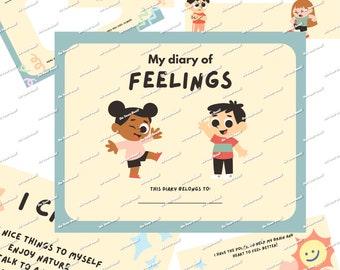 Feelings Diary - Etsy