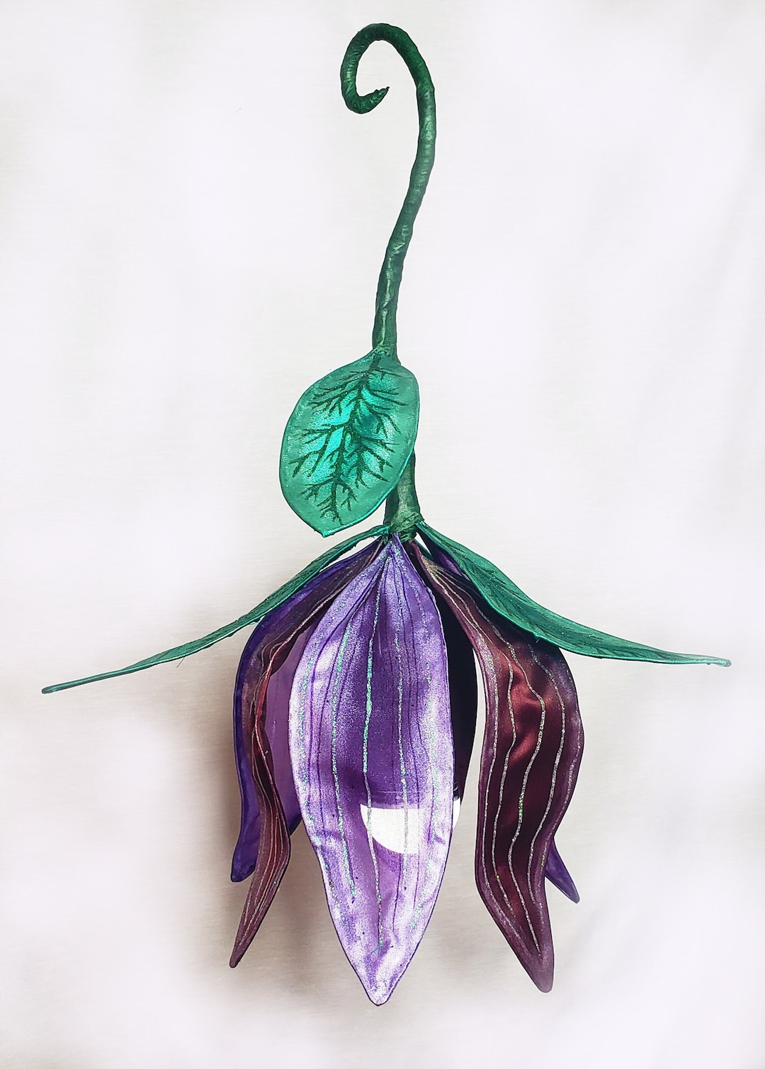 Hand Made, Flower Lamp, OAAK, Fairy Lamp, Fairy Light, Cottage Core ...