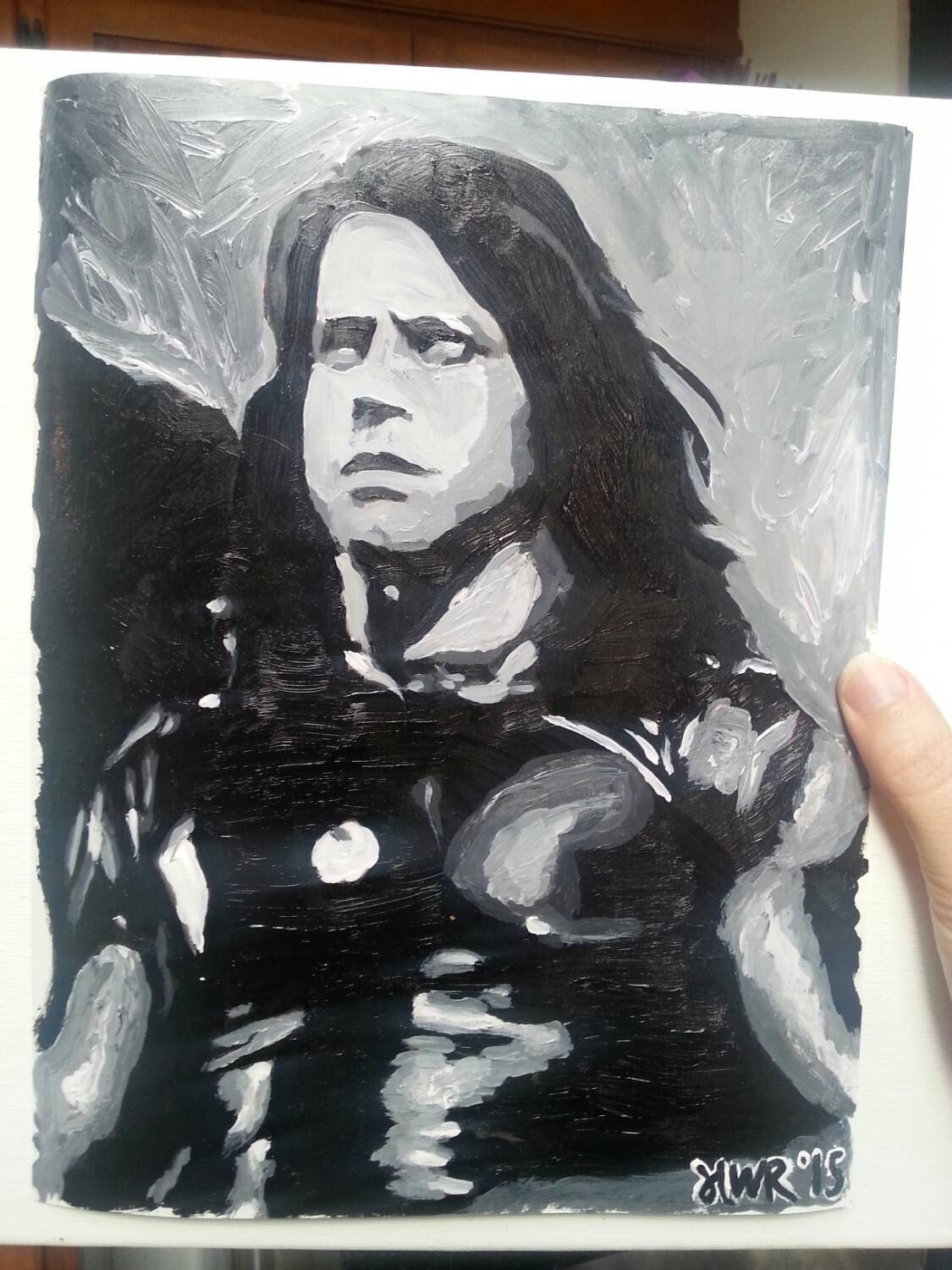 Print of Original Glenn Danzig Painting - Etsy