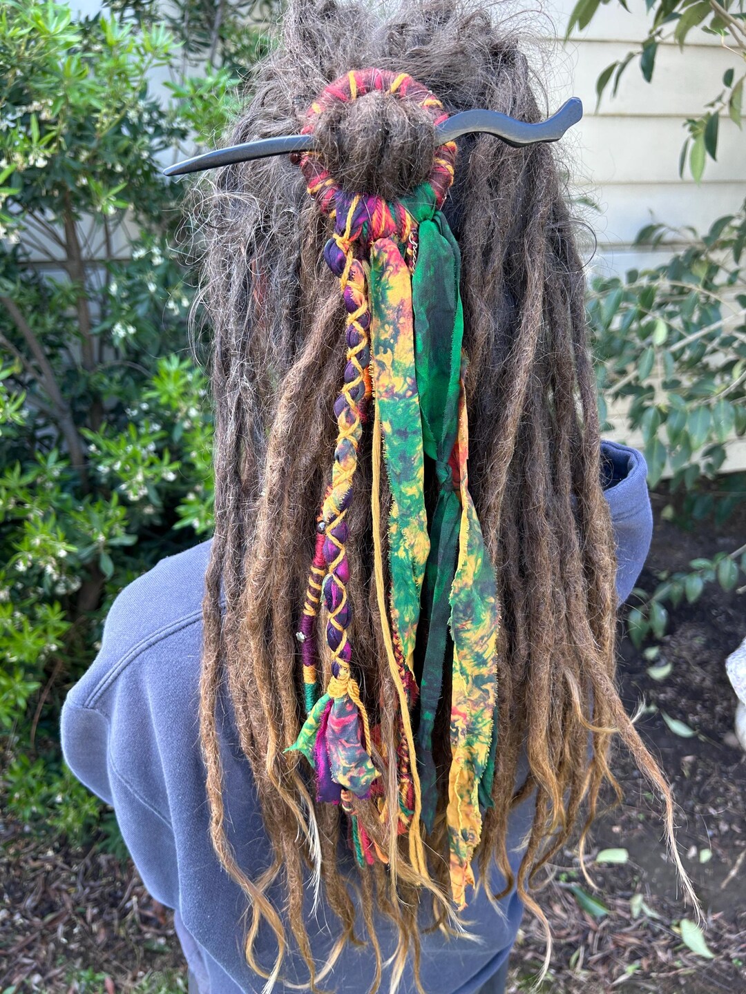 Dreadlock Ring With Hair Pin - Etsy