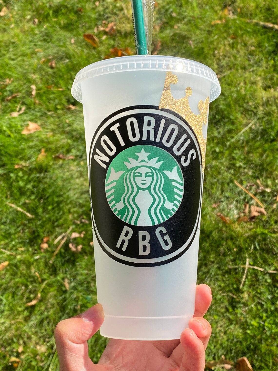 RBG Ruth Bader Ginsburg Starbucks Cup/ Women's Rights/ - Etsy