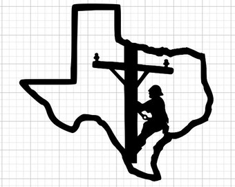 Lineman decal | Etsy