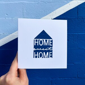 Housewarming Card, Gift for New Homeowner, New Home Card, First House ...