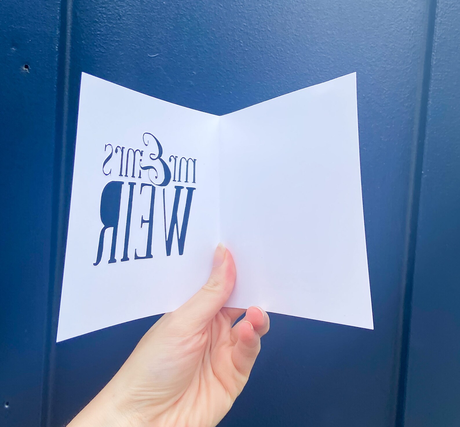 Personalized Wedding Card Custom Wedding Card Hand Cut Card - Etsy