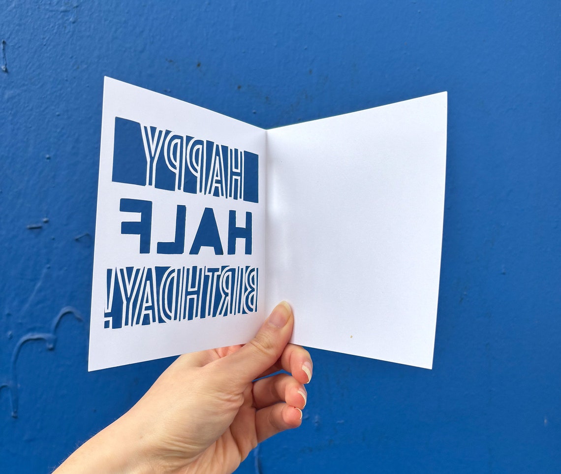 Half Birthday Card, Happy Half Birthday for Kid, Bday Card for Child ...