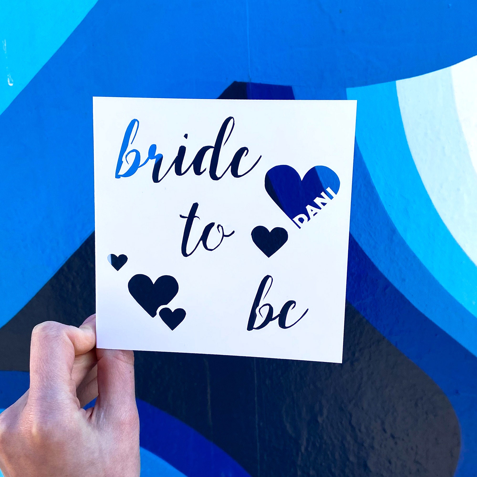 Custom Bridal Shower Card for Bride, Wedding Shower Card, Bridal Shower ...