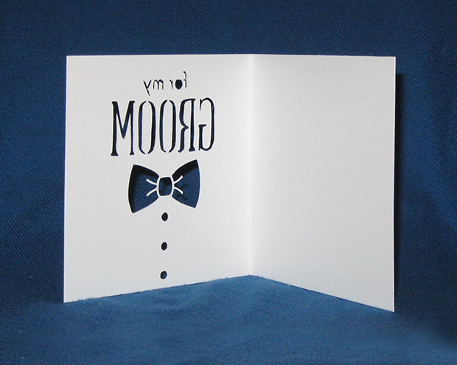 For My Groom Card Bride to Groom Card Groom to Groom Card - Etsy