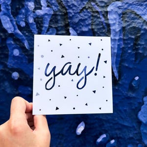 Yay, Congrats Card, Graduation Card, Congratulations Gift for Women ...