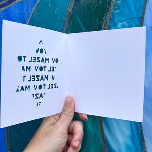 Mazel Tov Card, Bat Mitzvah Gift, Jewish Conversion Gift, Wedding Gift ...