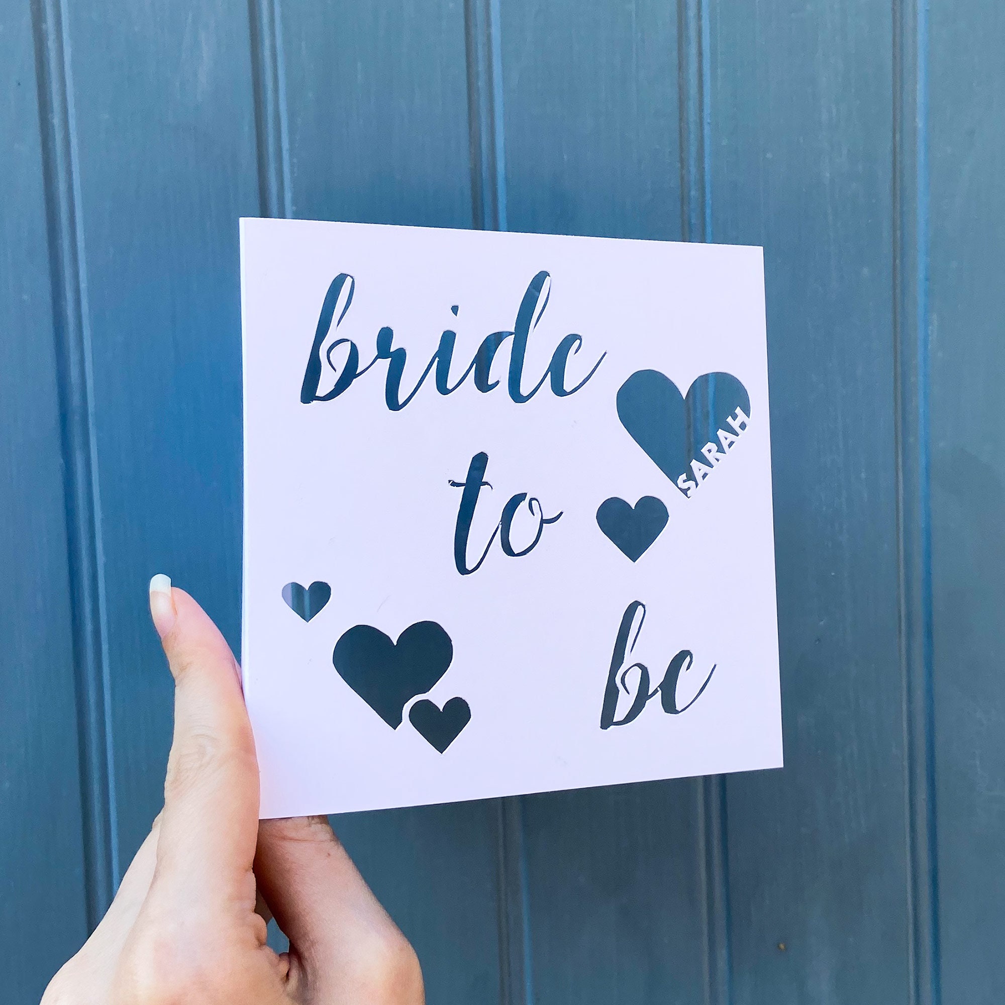 Custom Bridal Shower Card for Bride, Wedding Shower Card, Bridal Shower ...