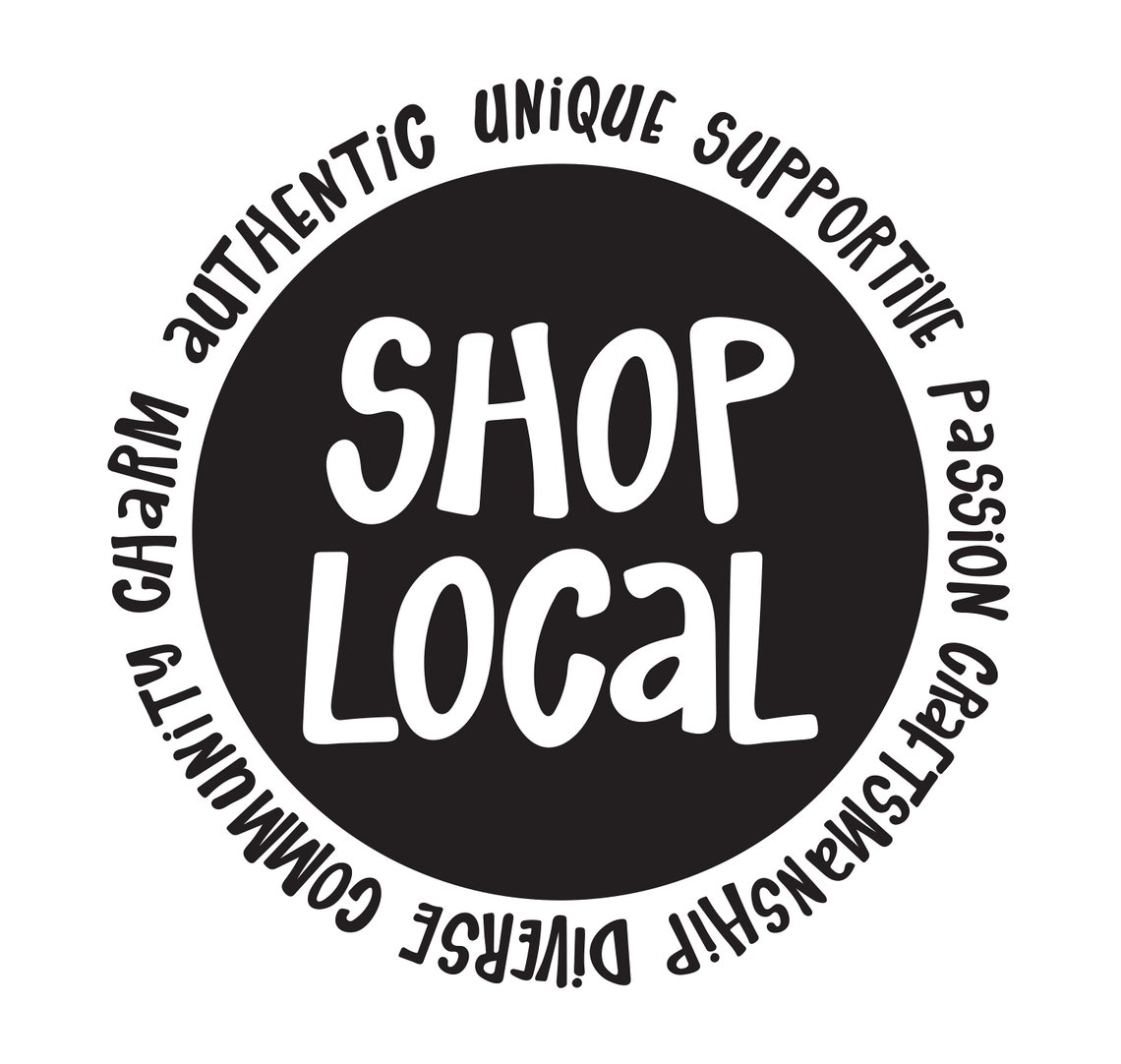 Shop Local Small Business Sign SVG Cut File - Etsy