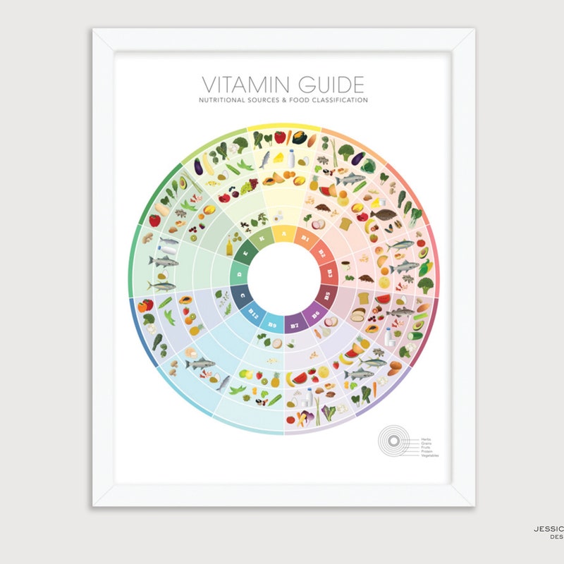 Nutrition Wall Decor - Etsy