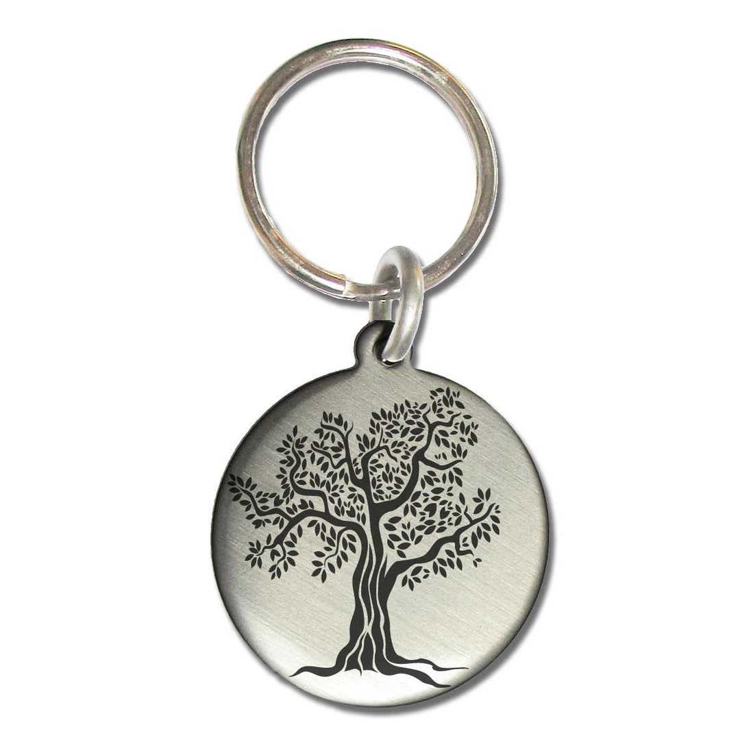 Tree of Life Serenity Prayer Double-sided Keychain Keyring Free US ...