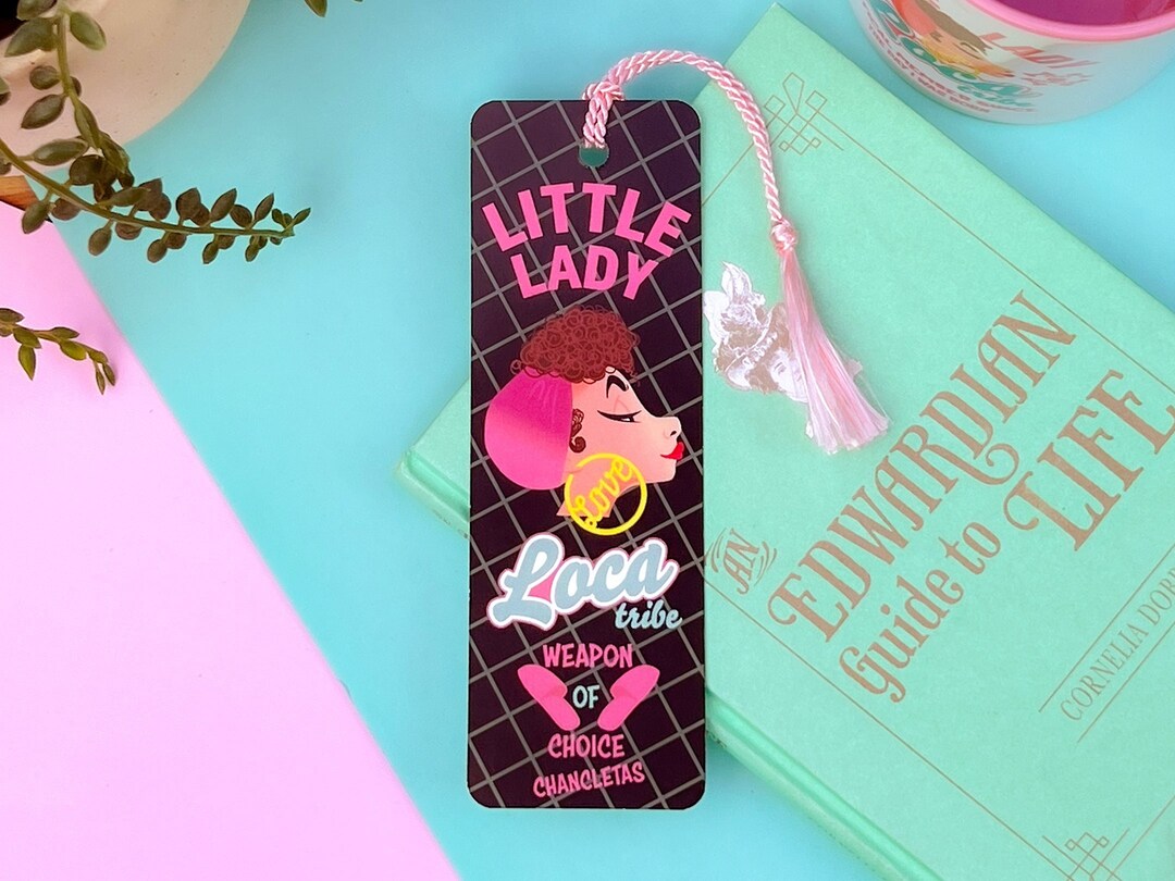 Latina Bookmark, Lady Loca Bookmark, Latina Art, Gift for Her - Etsy