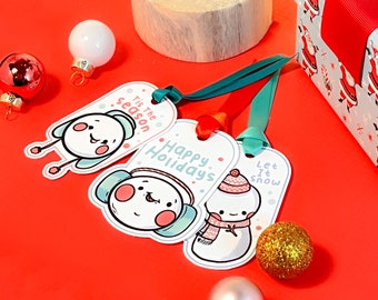 Snowman Gift Tags - Etsy