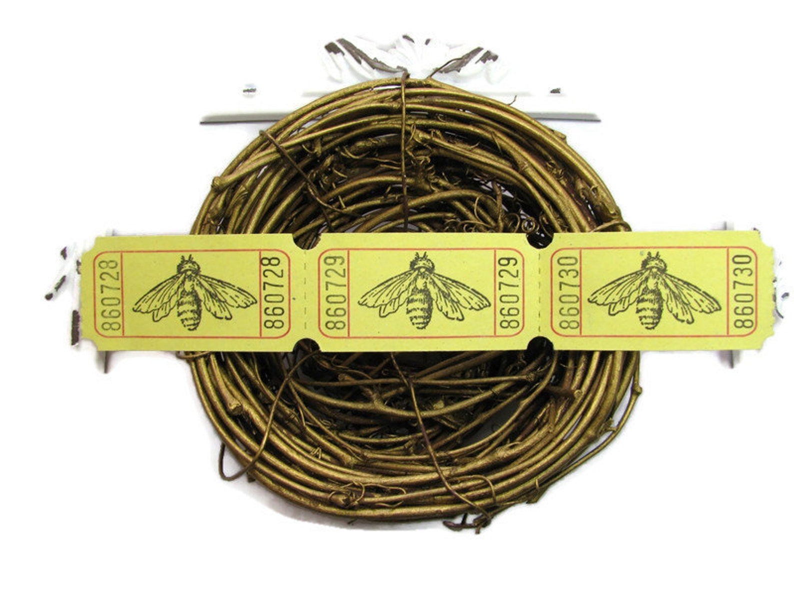 Bee Tickets Bumble Bee Theme Party Favors Honey Beehive - Etsy