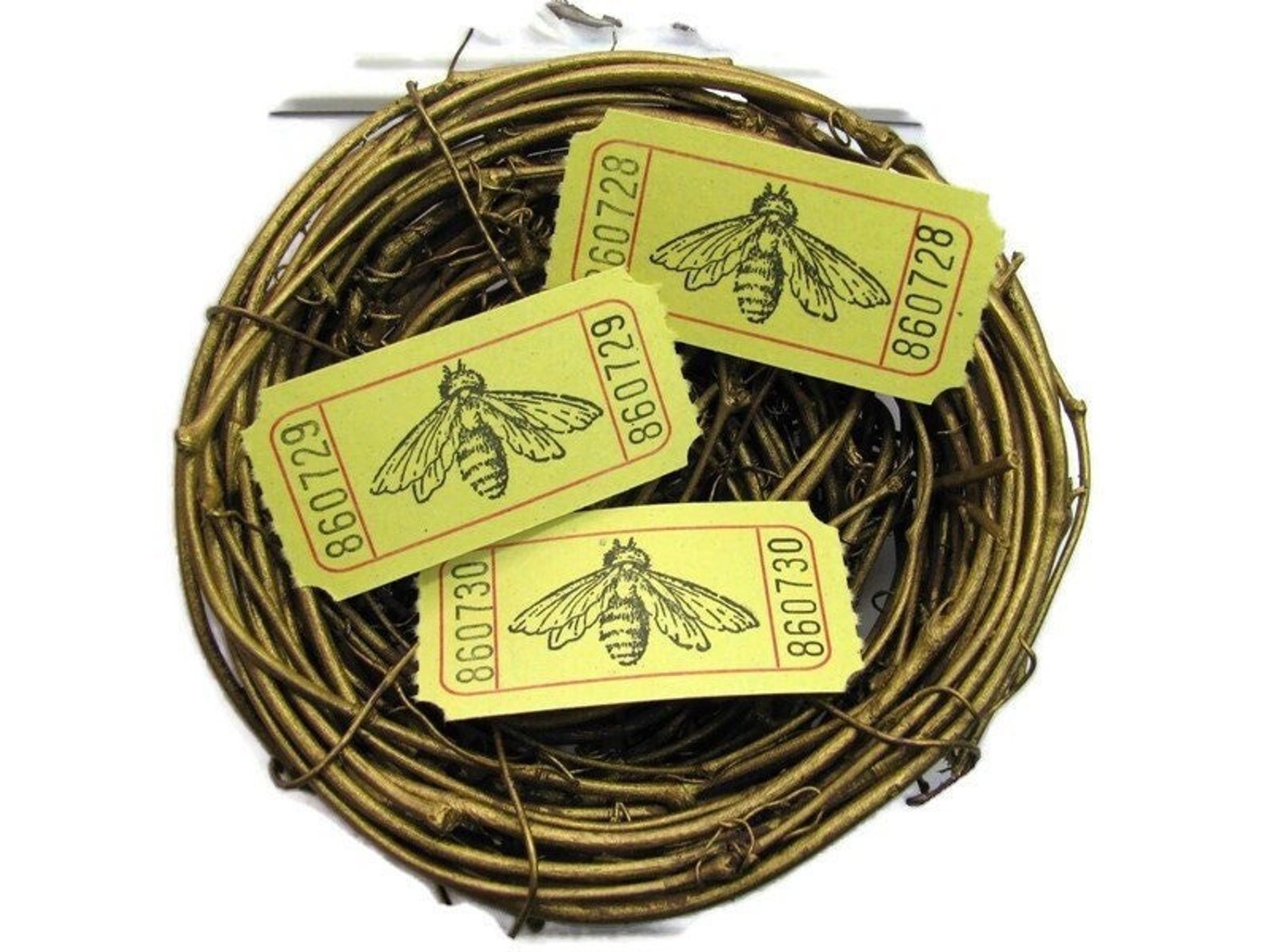 Bee Tickets Bumble Bee Theme Party Favors Honey Beehive - Etsy