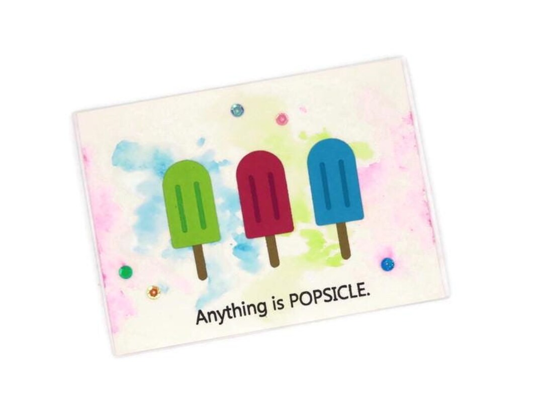Handmade Congratulations Card, Anything is Popsicle, Graduation ...