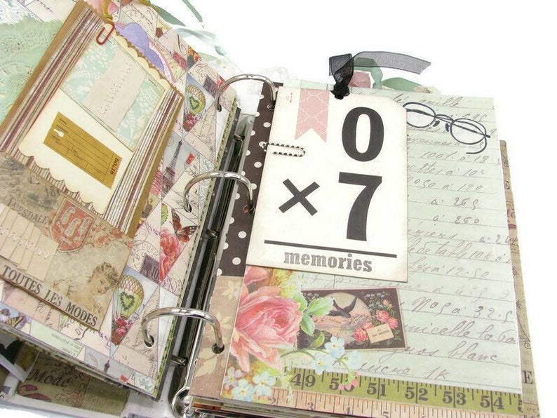 Junk Journal Diary Journaling Altered Three Ring Binder - Etsy