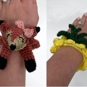 Animal Scrunchies Crochet Pattern Bundle PDF File Instructions ...