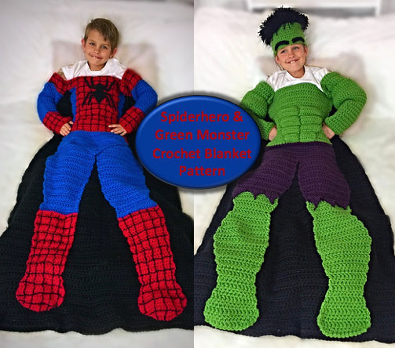All 14 Superhero Crochet Pattern PDF Files: Superheroes Listed - Etsy