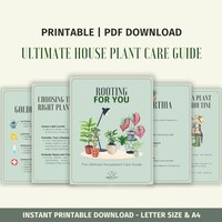 Plant Care Sheets | Plant Care Planner | Plant Care Guide | Plant Care ...